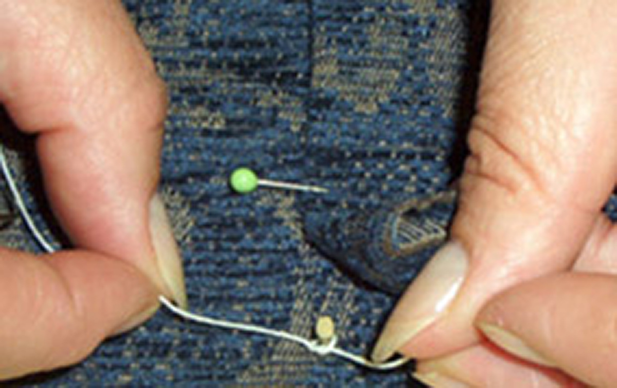 Slip Stitching (Ladder Stitch)
