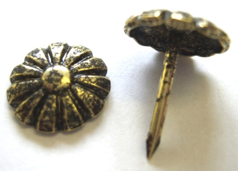 Daisy High Dome Nails | Fancy (Upholstery) Nails | J A Milton