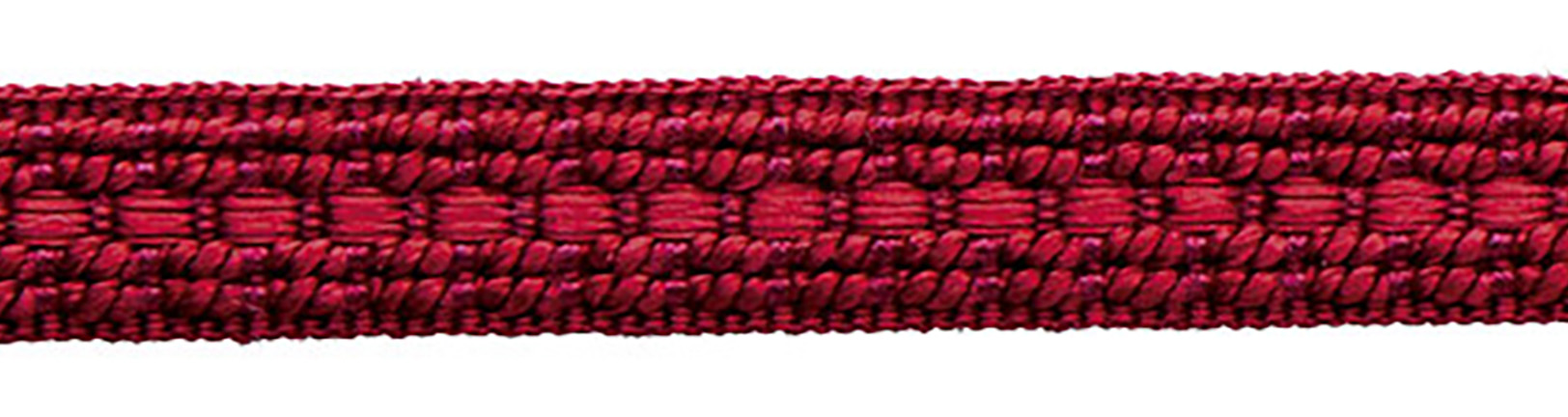 Red Straight Upholstery Gimp | J A Milton