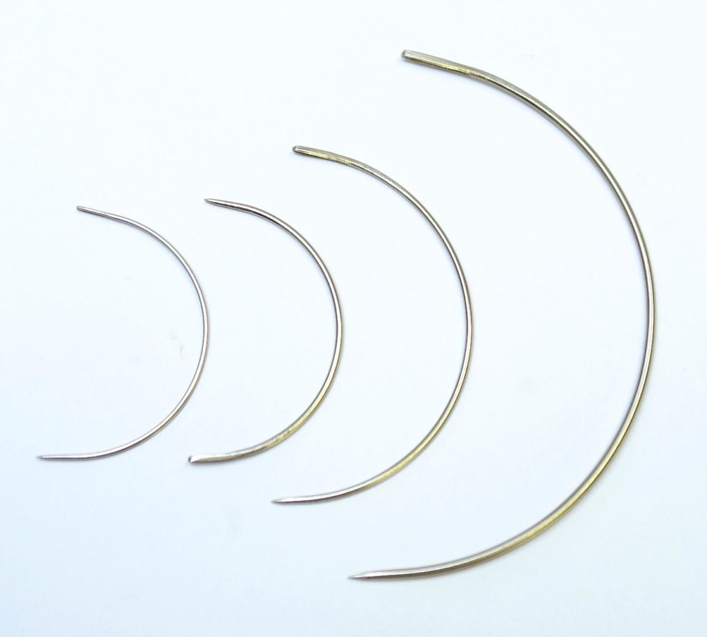 Semi Circular Needles | Pins & Needles | J A Milton
