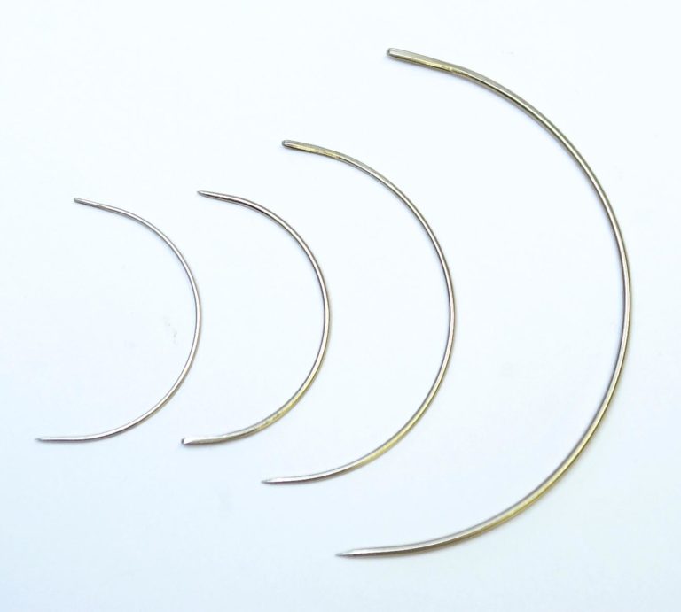 Semi Circular Needles | Pins & Needles | J A Milton