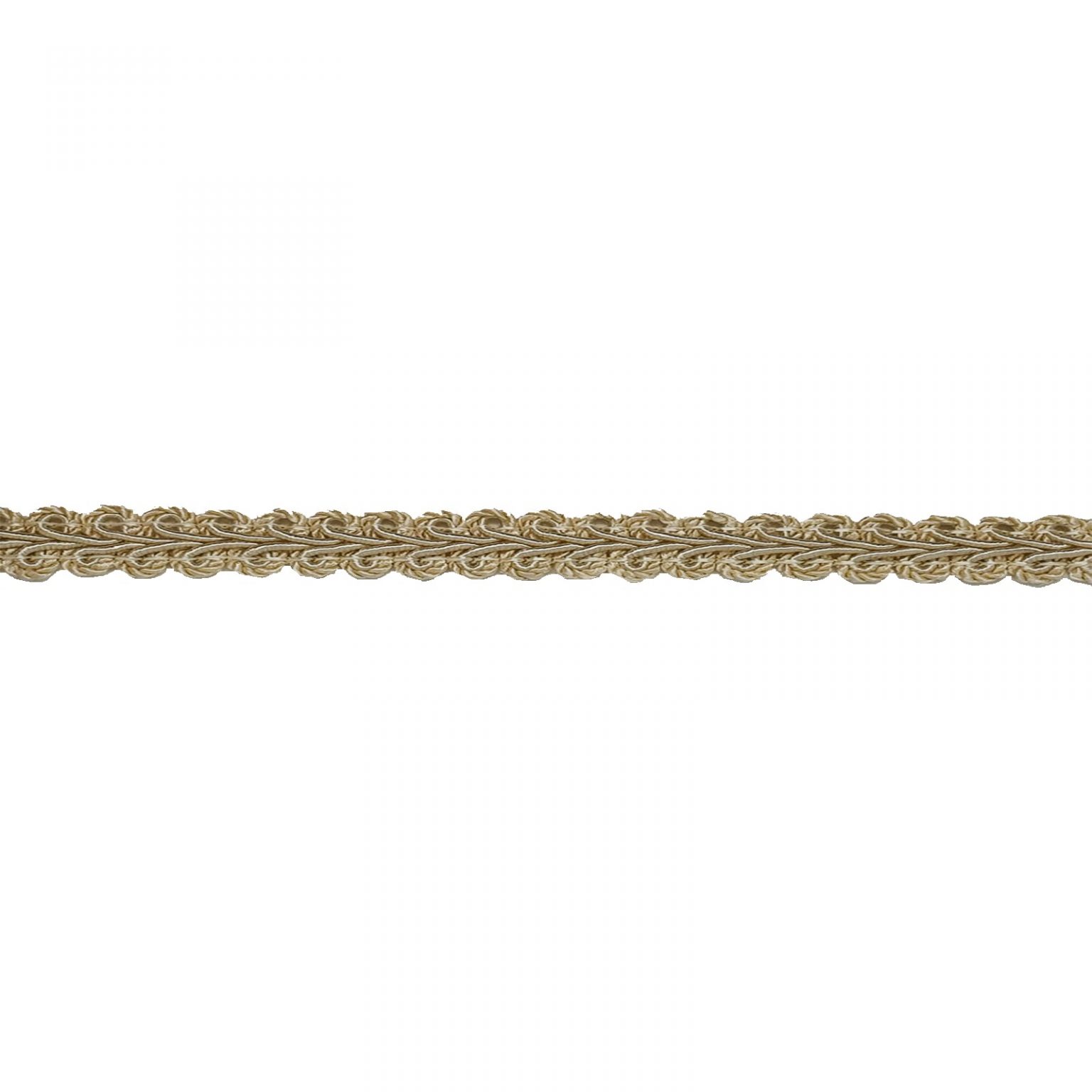 Ivory Quill Upholstery Braid | J A Milton