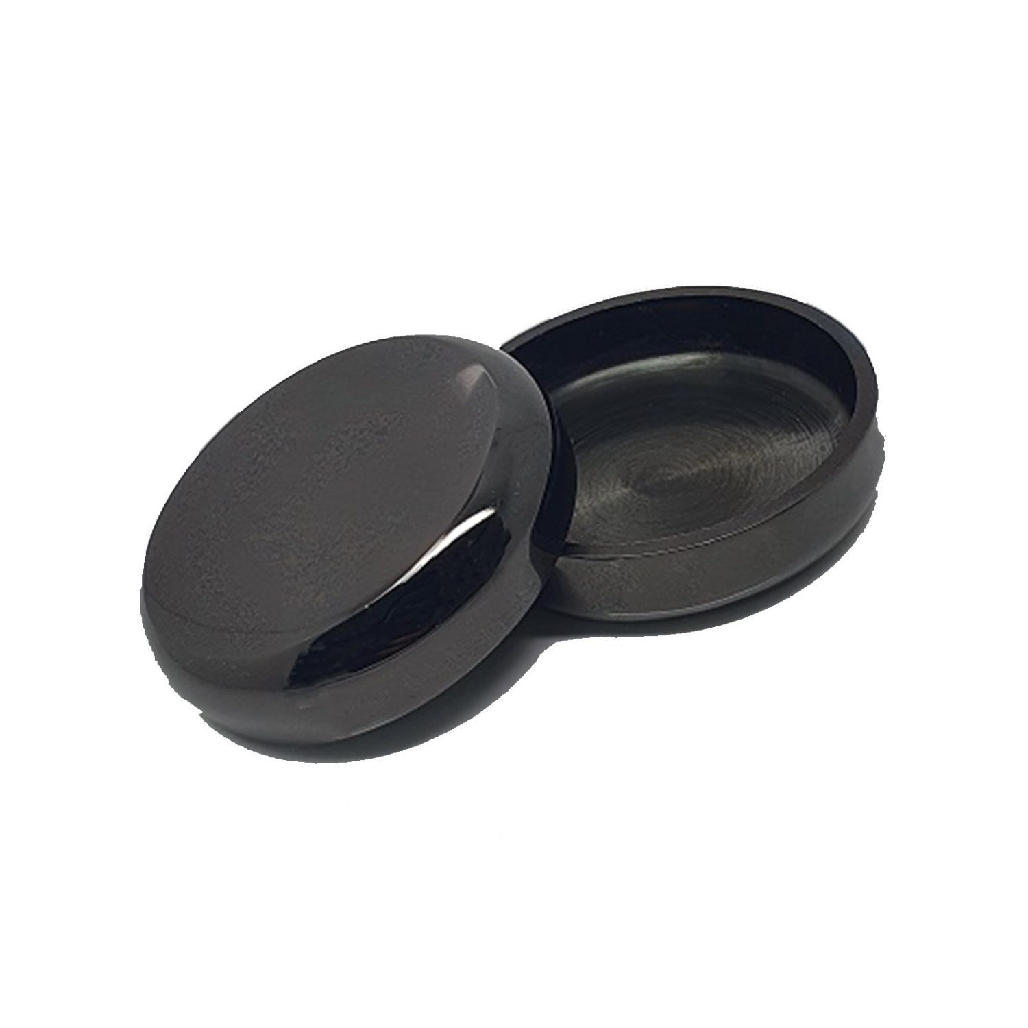 Castor Cups| Black Chrome Castor Cups| J A Milton
