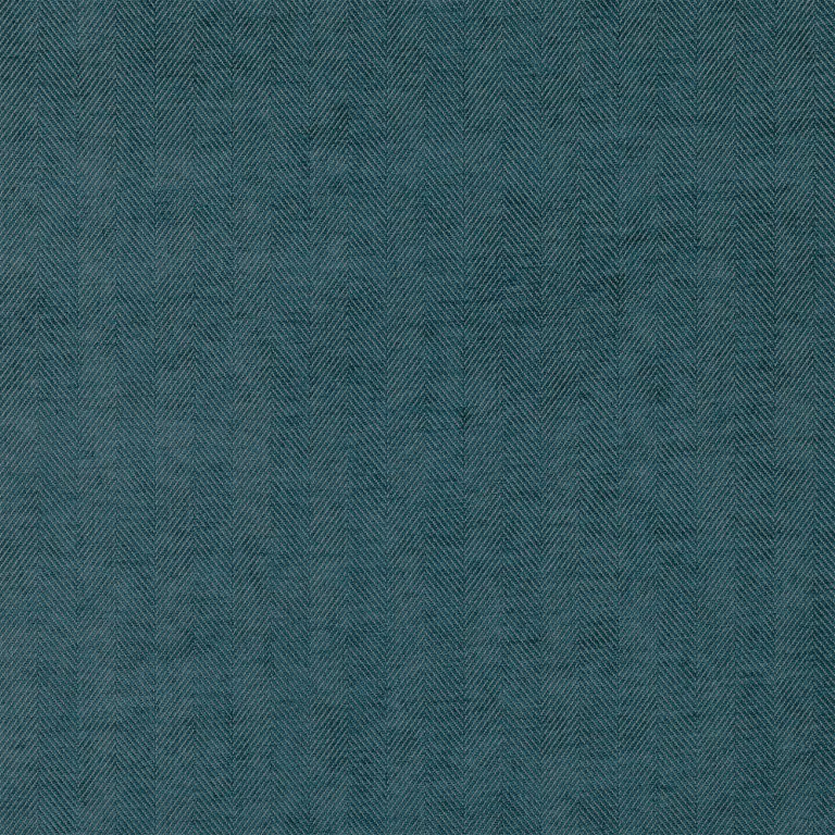 Tremont Patterned Fabric Col. Teal | J A Milton