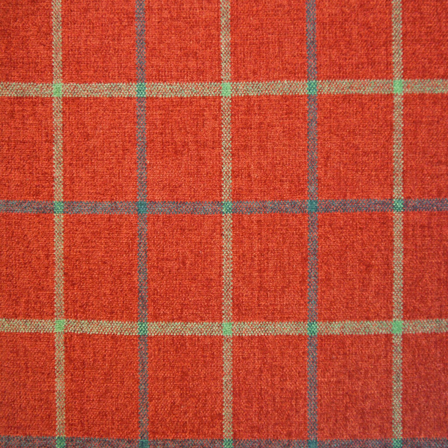 Lana Window Pane Fabric Col Ruby | J A Milton