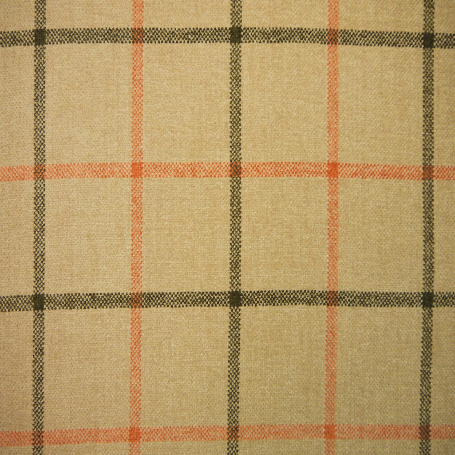 Lana Window Pane Fabric Col Dune | J A Milton